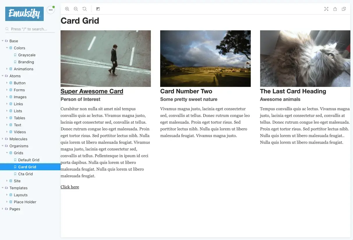 Building with Emulsify Drupal part 1: Storybook - Four Kitchens